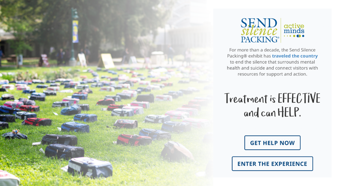 Send Silence Packing: Behind the Backpacks - Active Minds